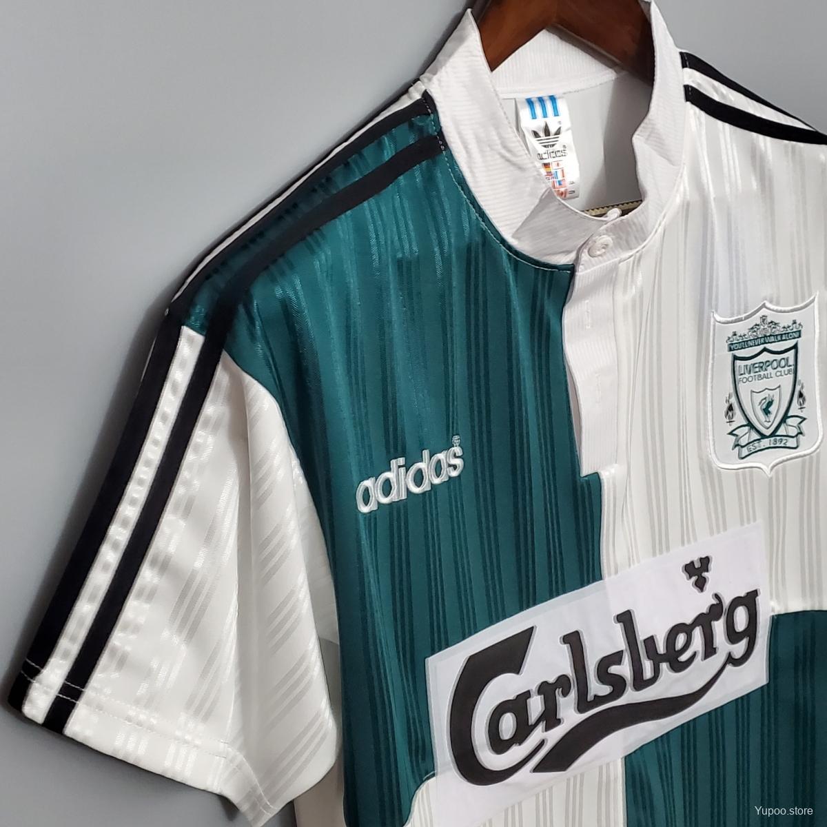 Retro 95/96 Liverpool away Soccer Jersey | Yupoo Store